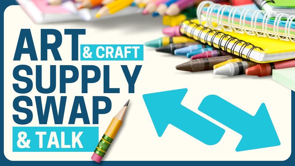 Art & Craft Supply Swap & Talk at Patrick Henry Community Library ...