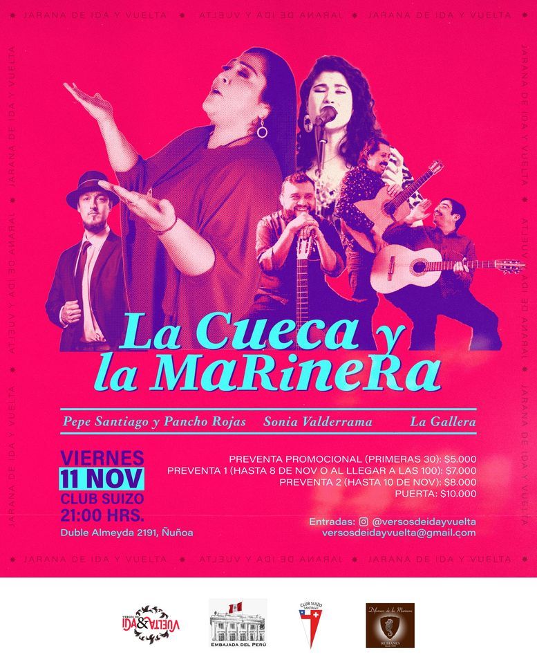 La cueca y la marinera - Sonia Valderrama, La Gallera y Pepe Santiago ...