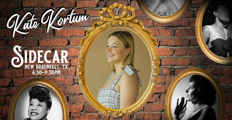 Kate Kortum at Sidecar | Sidecar at Prince Solms Inn, New Braunfels, TX ...