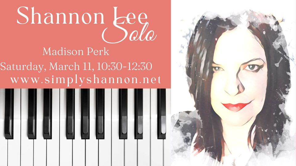 Shannon Lee Solo @Madison Perk at Madison Perk Coffee Bar, Charlotte on ...