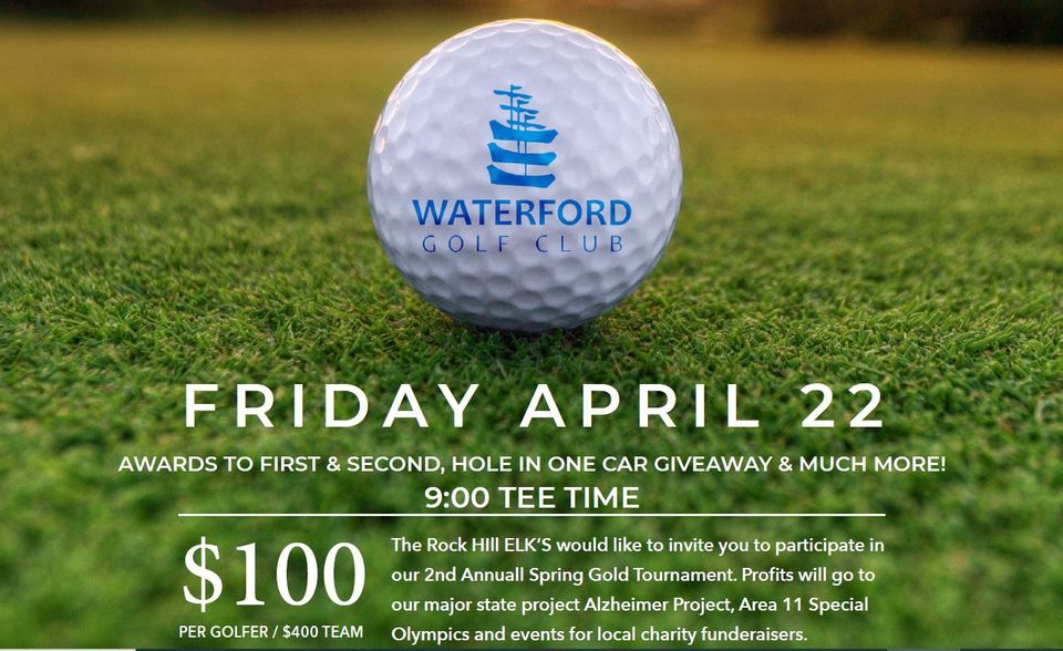 Captains Choice Golf Tournament - Waterford Golf Club at 1900 Clubhouse ...