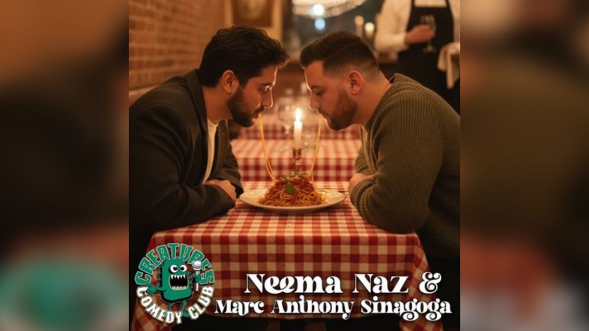 Neema Naz & Marc-Anthony Sinagoga at Magooby's Joke House, Lutherville ...
