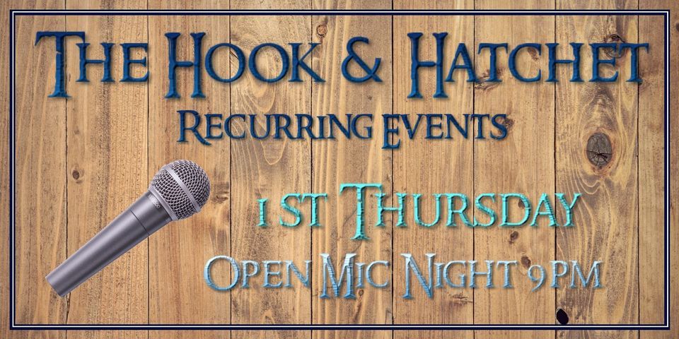 Open Mic Night | Hook and Hatchet Inn, Maidstone, EN | September 1, 2022