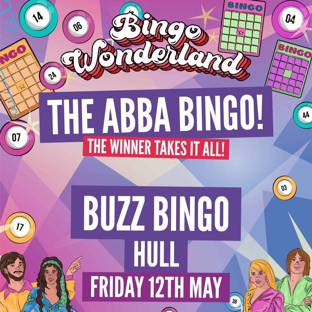 ABBA Bingo Wonderland: Hull at Buzz Bingo Hull on 12th May, 2023