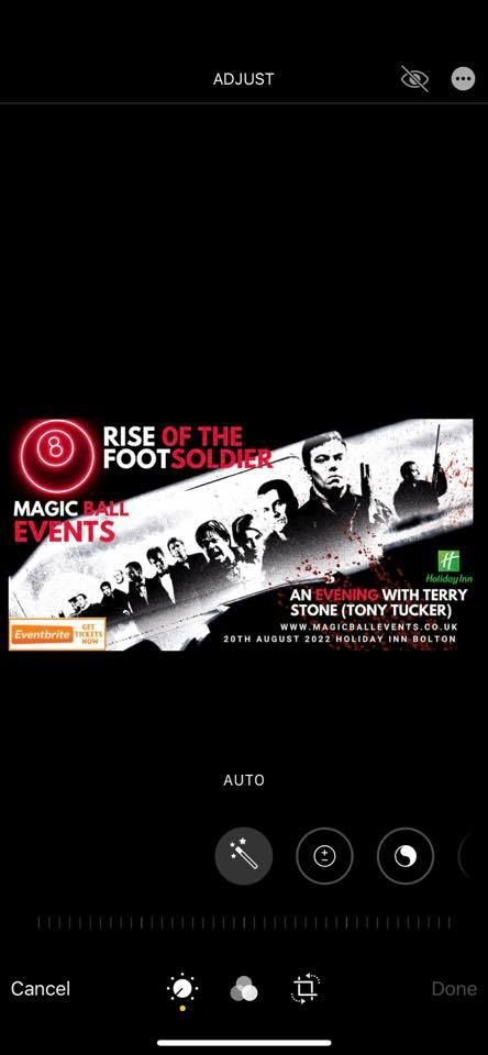 An evening with Terry Stone aka Tony Tucker from the Rise Of The ...