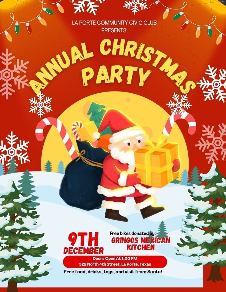 Annual Christmas Party | Jennie Riley, La Porte, TX | December 9, 2023