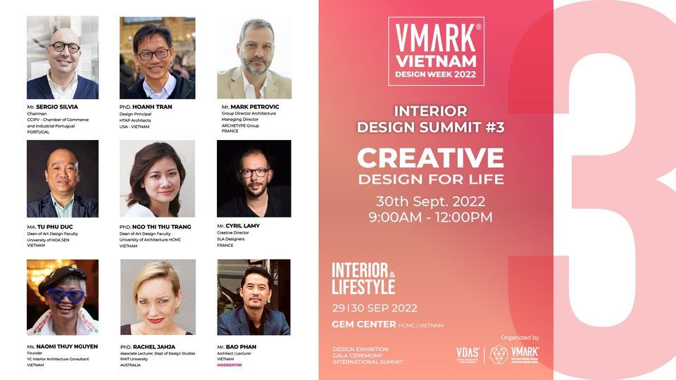 VMARK INTERIOR DESIGN SUMMIT #3 | CREATIVE DESIGN FOR LIFE | GEM Center ...