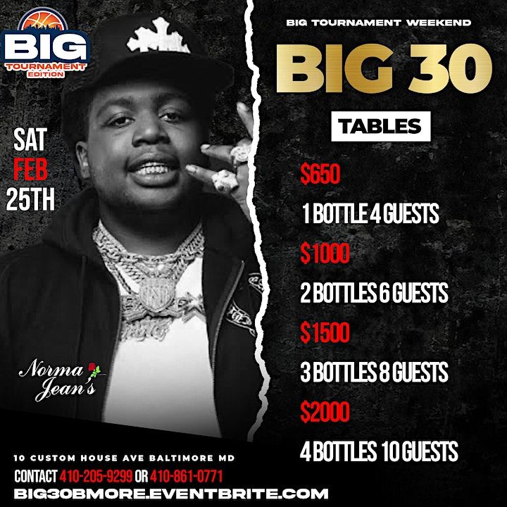 Big 30 + Friends #CIAAWeekend | Norma Jean's Club, Baltimore, MD ...