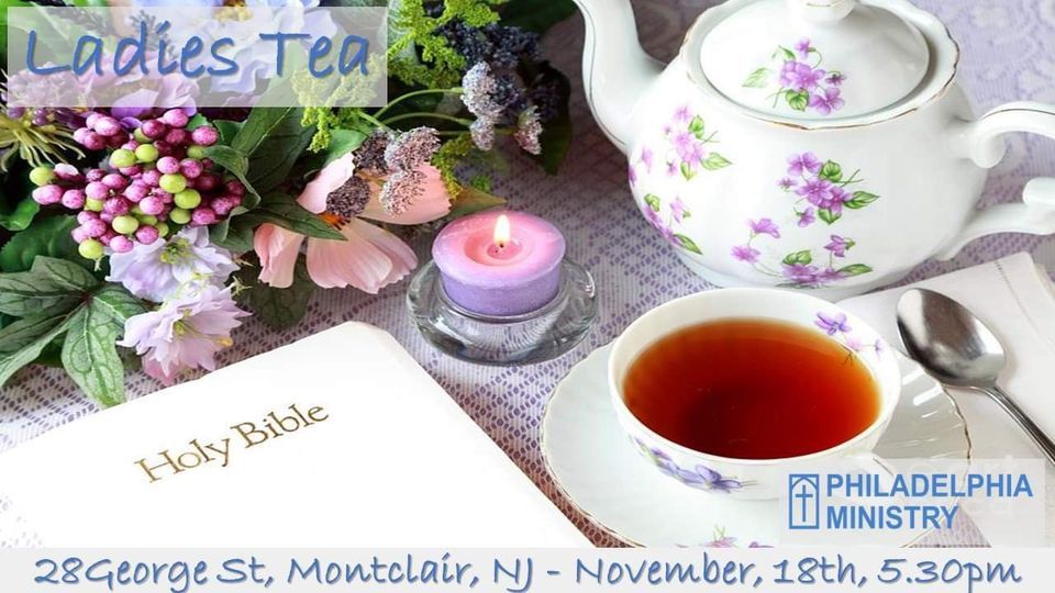 Ladies tea at Ministério Filadélfia, Nutley on 18th November, 2023