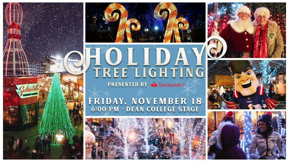 Annual Tree Lighting ? at Patriot Place, Foxborough on 18th November, 2022