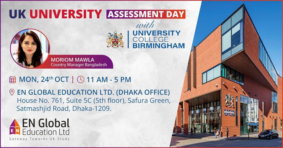 UK University Assessment Day with University College Birmingham | EN ...