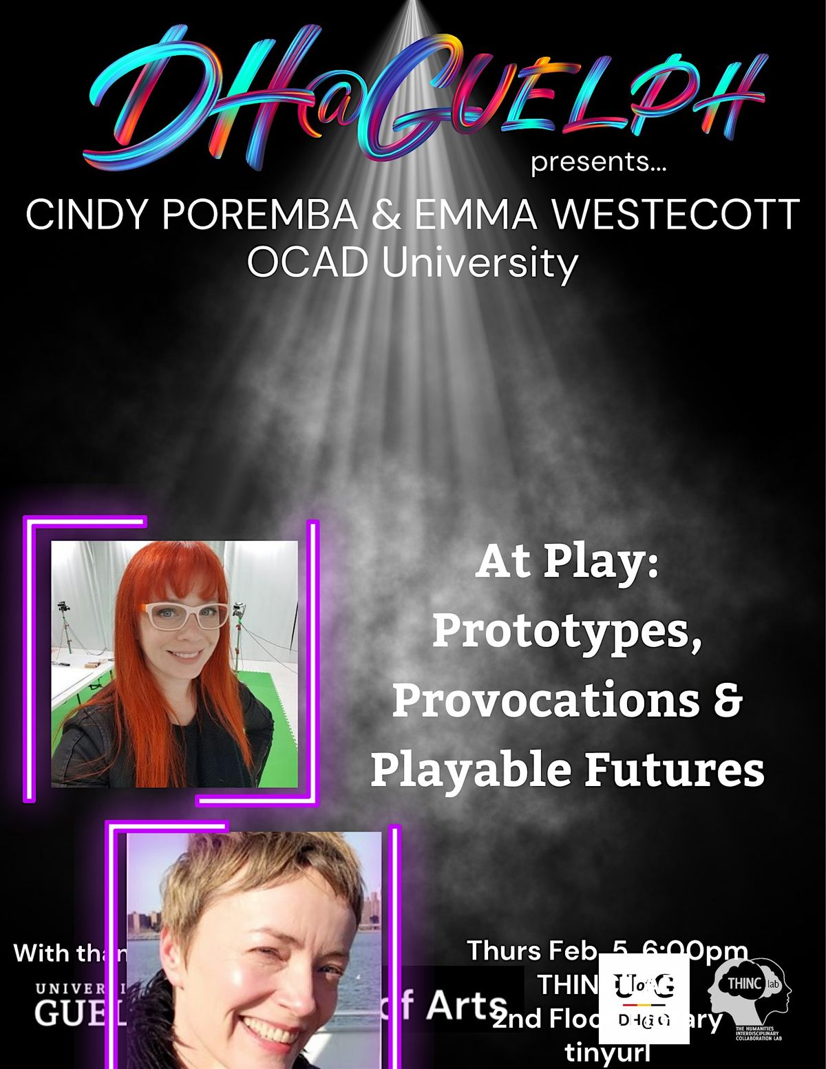 DH@Guelph presents... Cindy Poremba and Emma Westecott on "At Play" at ...