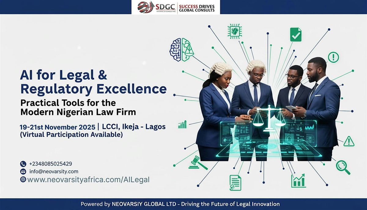 AI for Legal & Regulatory Excellence – Practical Tools for the Modern ...