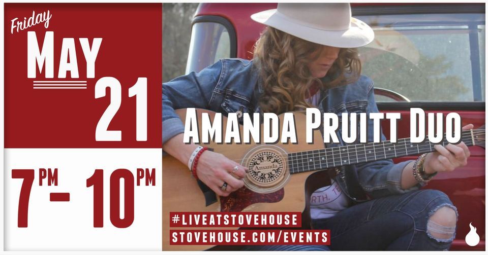 Amanda Pruitt Duo Live at Stovehouse at Stovehouse, Huntsville on 21st ...