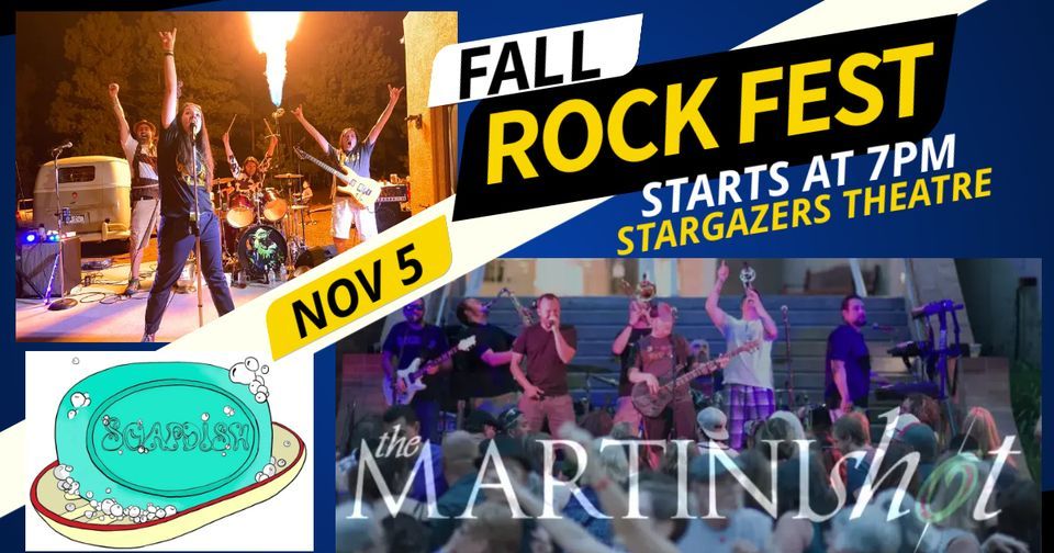 Fall Rock Fest at Stargazers Theatre and Event Center, Colorado Springs ...