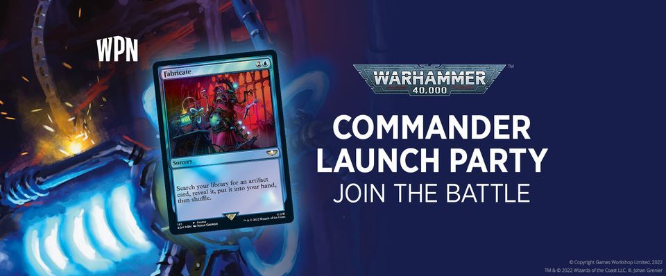 40K Commander Launch Party 10/15/2022 at Tier 1 Cards & Games ...