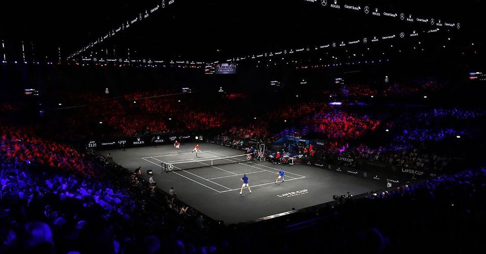 Laver Cup London 2022 at The O2 arena at The O2, London on 23rd ...