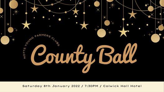Notts YFC County Ball at Colwick Hall Hotel, Nottingham on 8th January ...