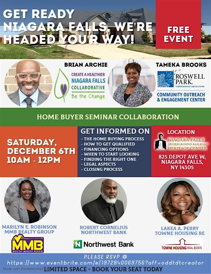 Homeownership Workshop at Niagara Falls Underground Railroad Heritage ...