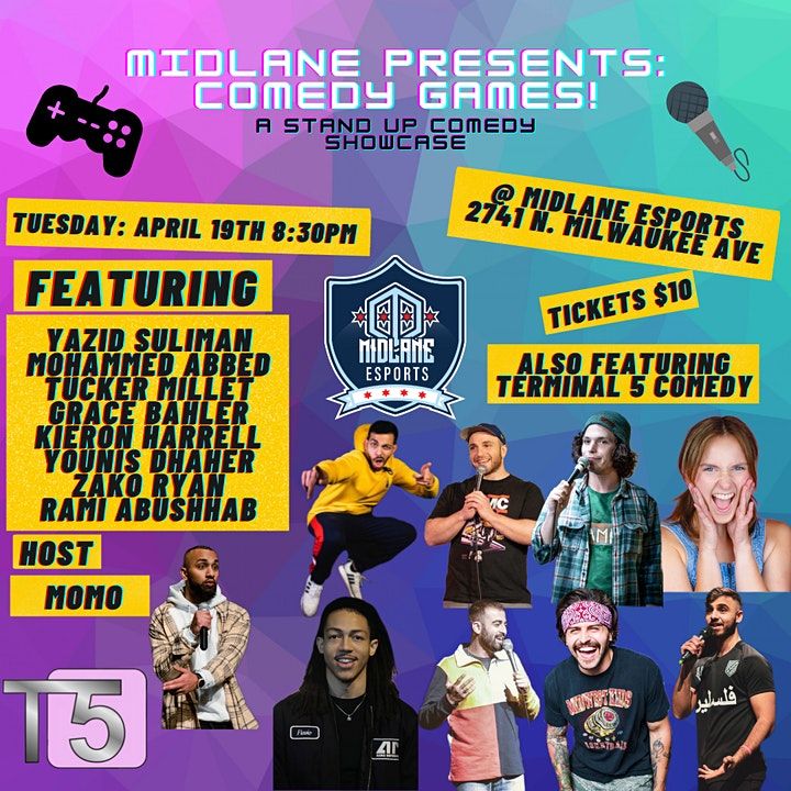 Midlane Presents: Comedy Games! A Stand Up Comedy Showcase at Midlane ...
