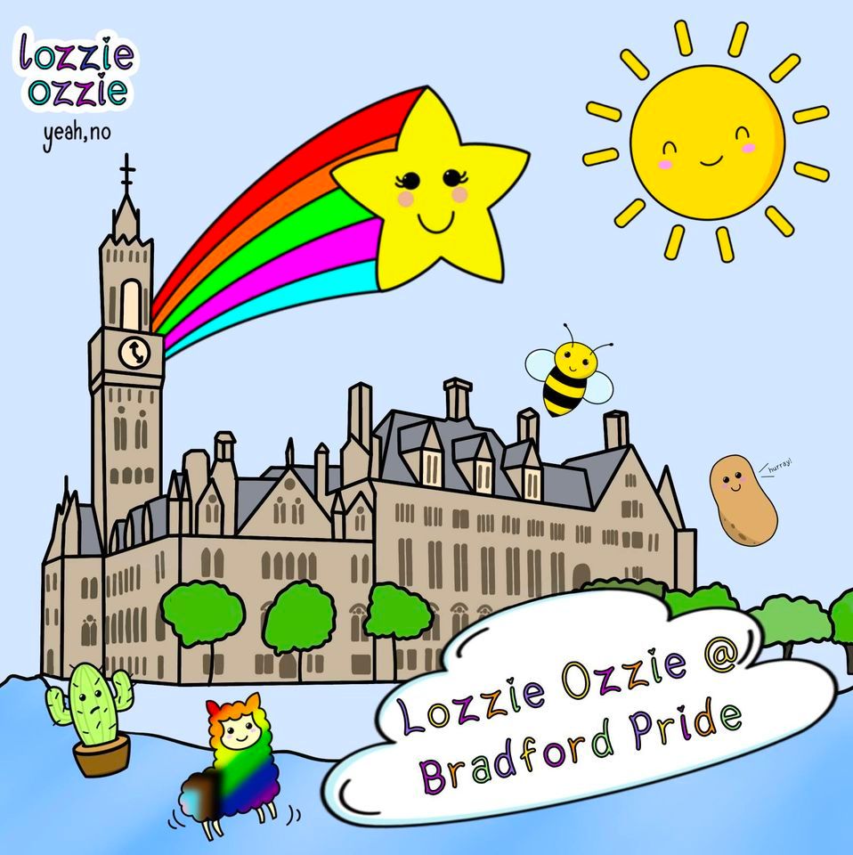 Lozzie Ozzie @Bradford Pride at City Park, Bradford on 8th July, 2023