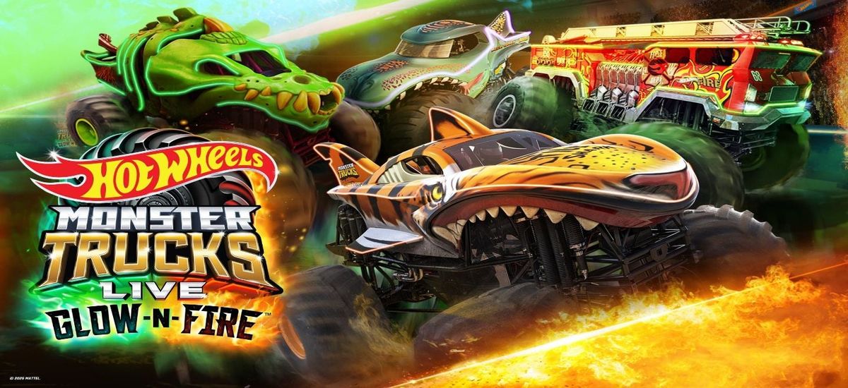Hot Wheels Monster Trucks Live 2025 - Glow-N-Fire Tickets | United ...