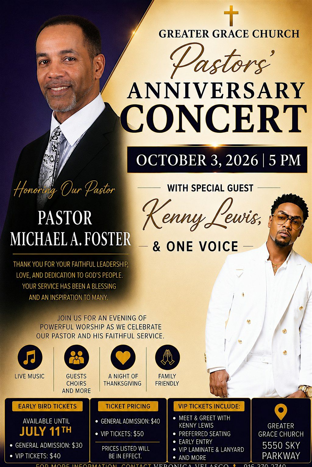 Greater Grace Church Pastors Anniversary Concert at Greater Grace ...