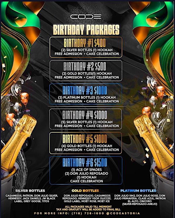 International Saturdays at CODE Astoria with CA$H COBAIN at Code ...