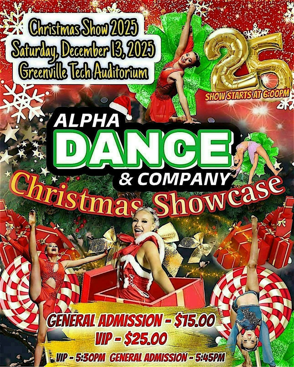 Alpha Dance and Company 2025 Christmas Show at Student Success Center ...