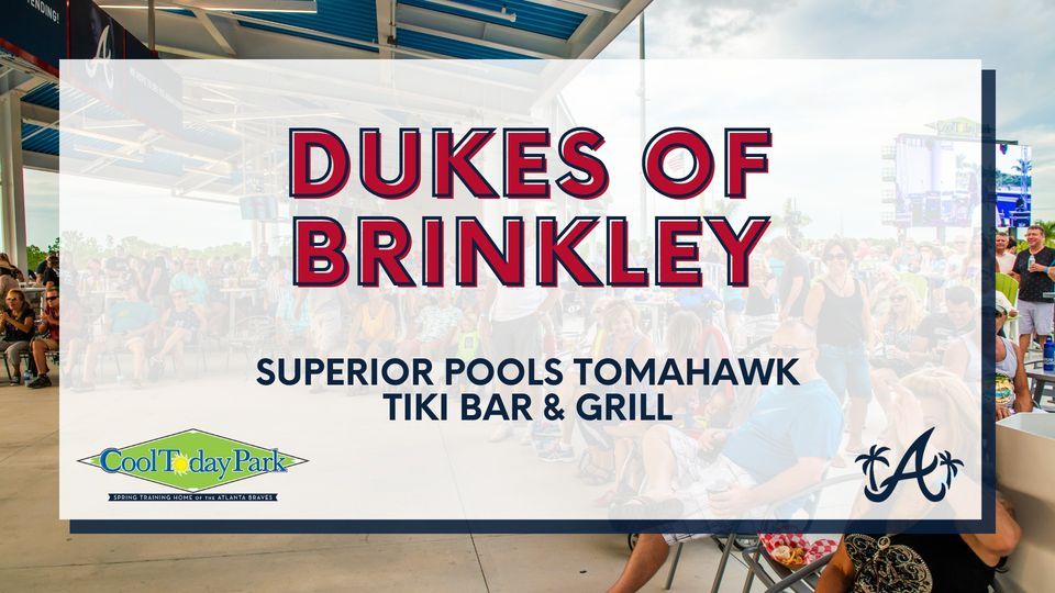 Dukes of Brinkley at Superior Pools Tomahawk Tiki Bar & Grill at CoolToday Park, Venice on 17th ...