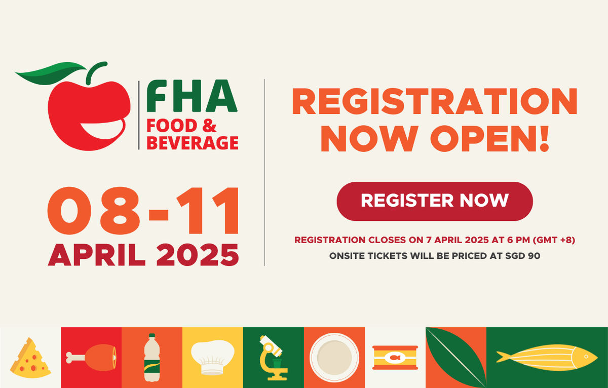 FHA - FOOD & BEVERAGE ASIA 2025 | Singapore Expo | April 8 to April 11