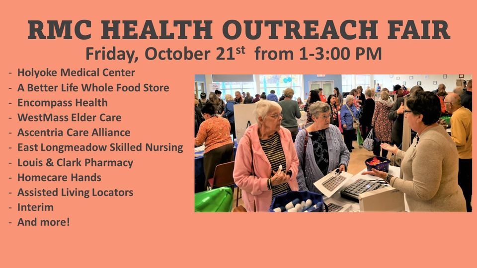 RMC Health Outreach Fair | RiverMills Center Chicopee Council on Aging ...