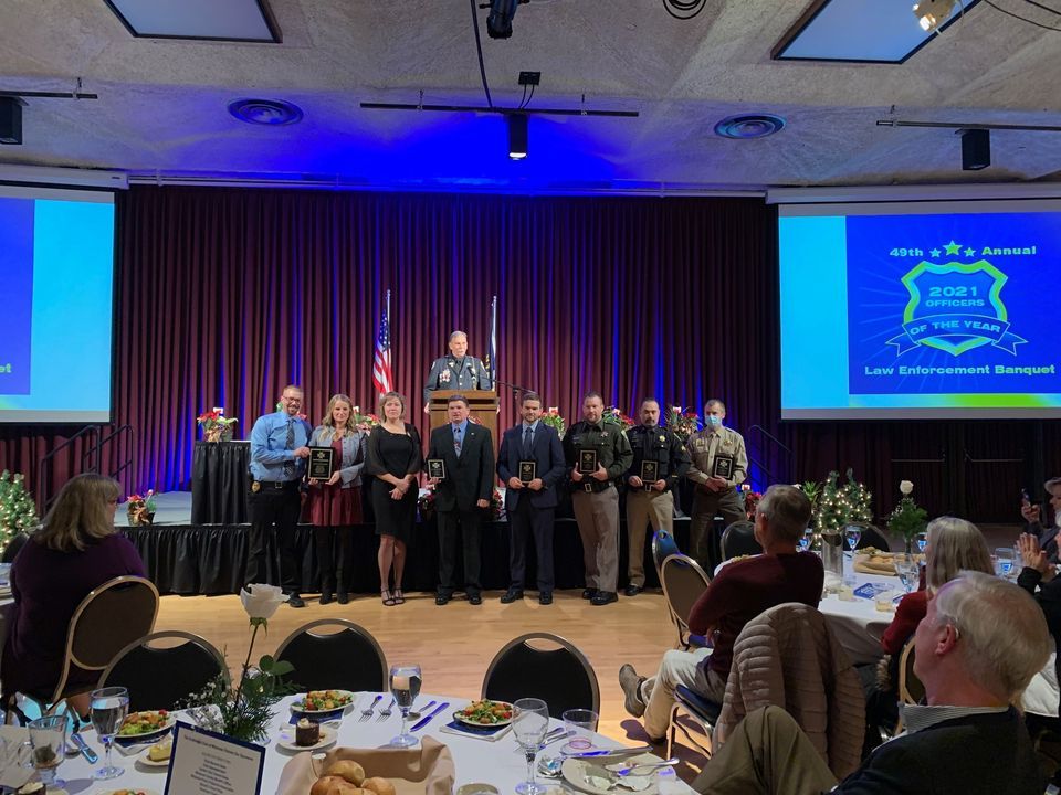 50th Annual Officers of the Year Awards and Law Enforcement Banquet at ...