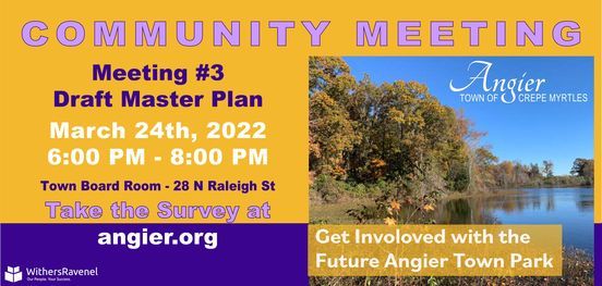 Future Angier Town Park - Draft Master Plan | 28 N Raleigh St, Angier ...