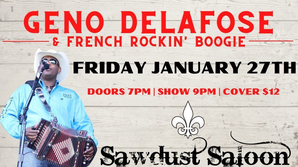 Geno Delafose & French Rockin Boogie at Sawdust Saloon, Beaumont on ...
