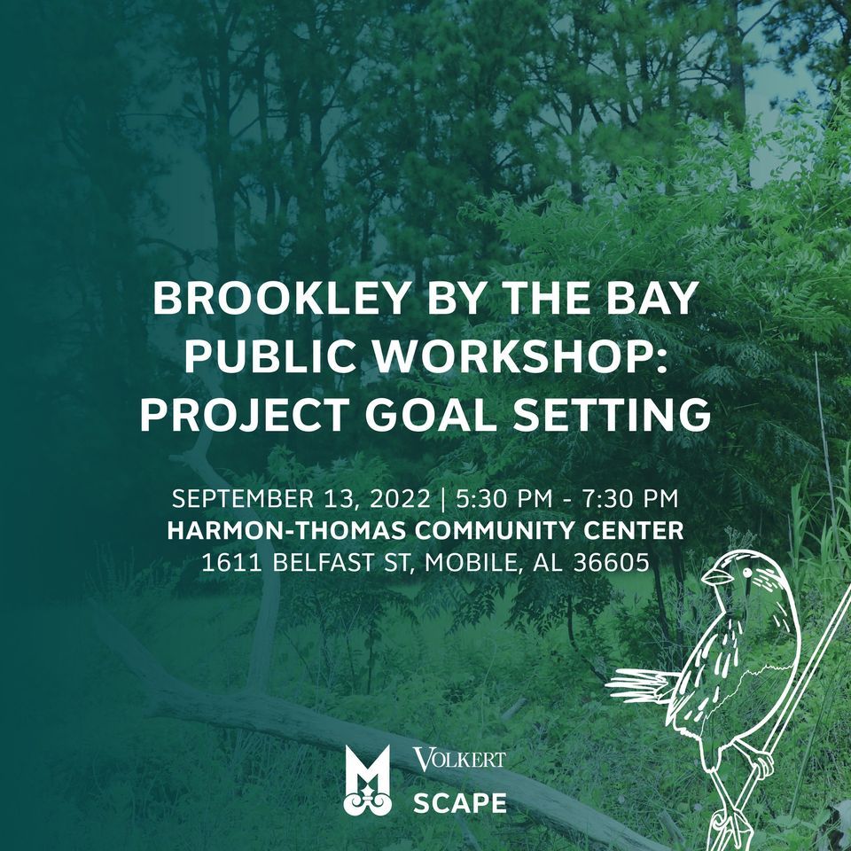 Brookley by the Bay Public Workshop: Project Goal Setting at 1611 ...