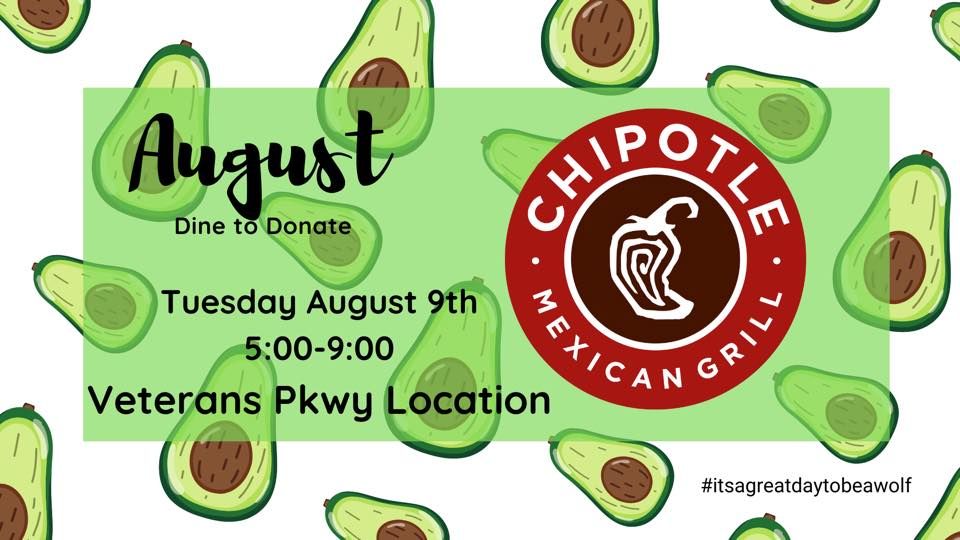 August Dine to Donate at Chipotle Mexican Grill (Bloomington Veterans ...