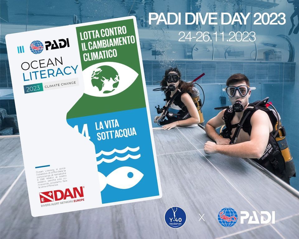 PADI DIVE DAY 2023 | Y-40 The Deep Joy, Padova, VE | November 24 to ...