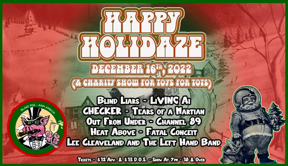 Happy Holidaze at Blind Pig | The Blind Pig A2, Ann Arbor, MI ...
