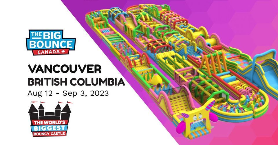 The Big Bounce Canada 2023 | Vancouver, BC at Cloverdale Fairgrounds, Blaine on 12th August, 2023