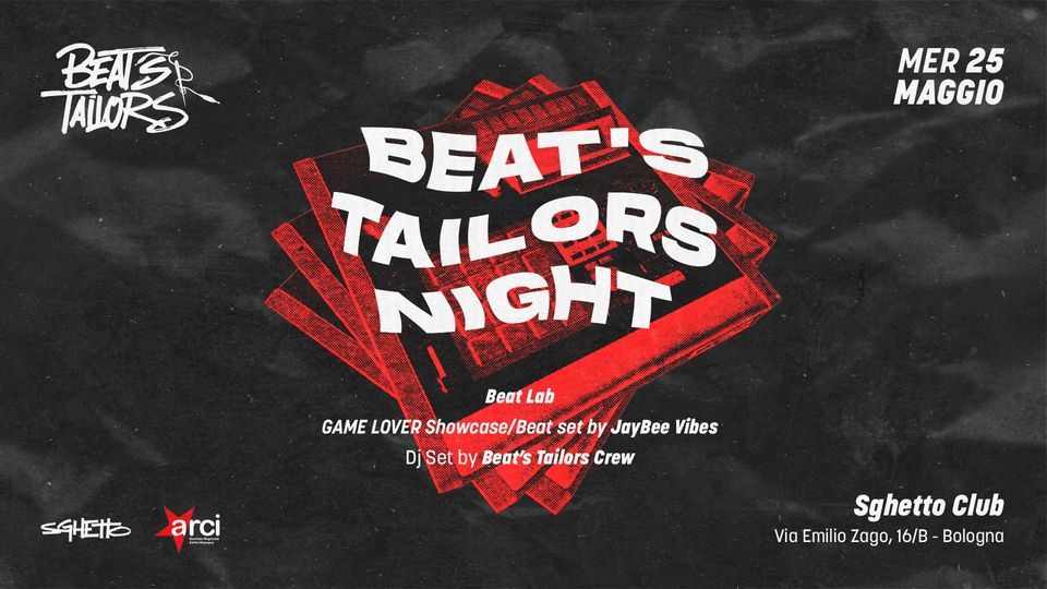 Beats Tailors Night // beat lab + JayBee Vibes set at Sghetto Club ...