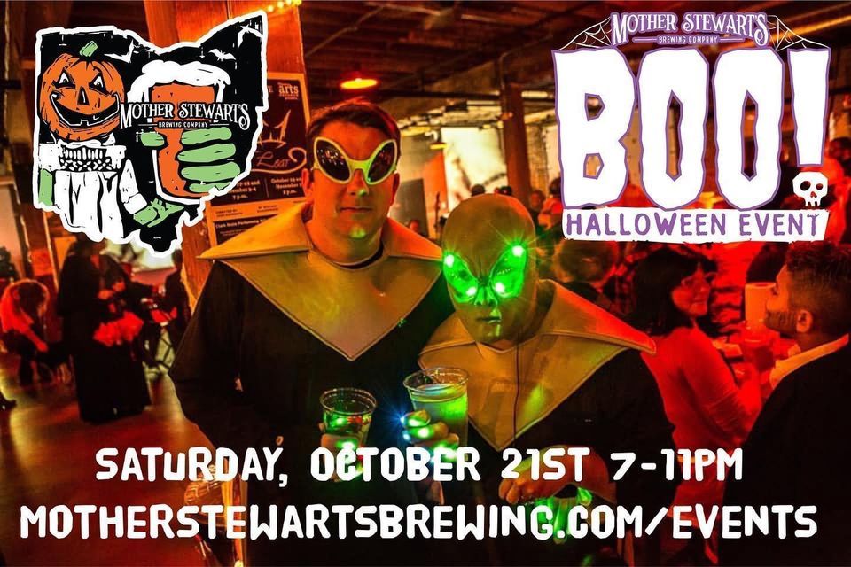 BOO at Mother Stewart's Brewing, Springfield on 21st October, 2023