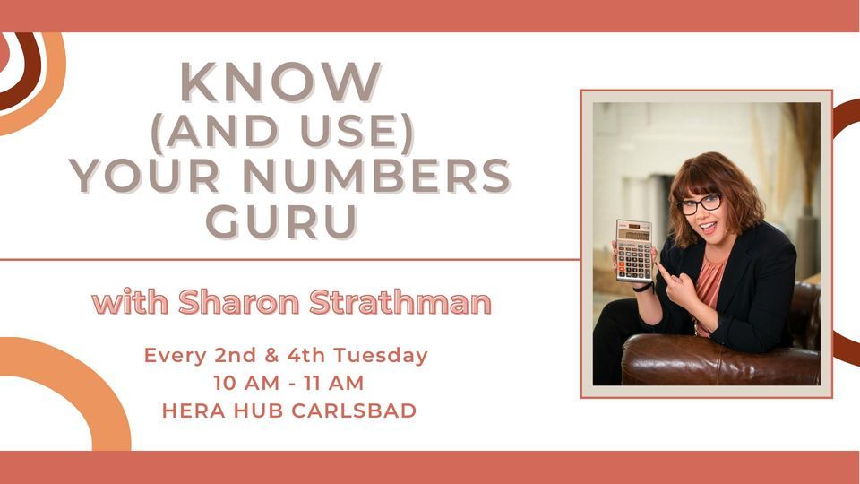 Know (and Use) Your Numbers Guru w/ Sharon Strathman at Hera Hub ...