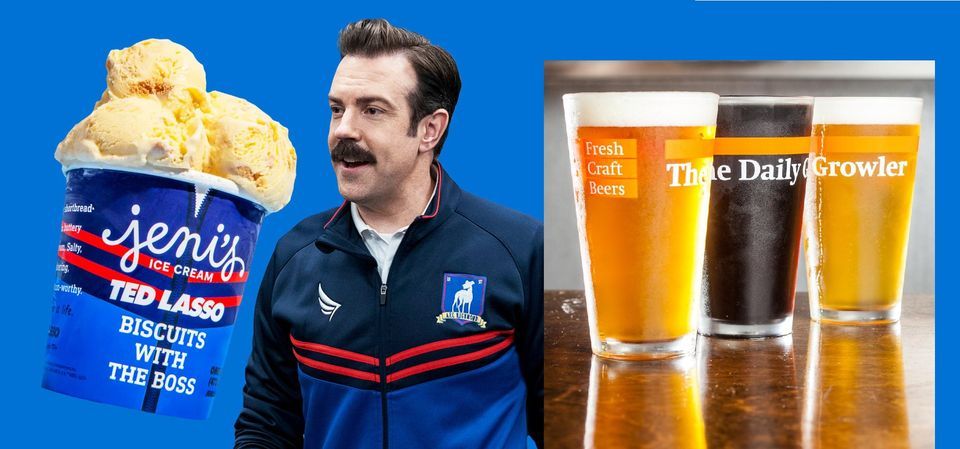 Biscuits + Beer w/ the Boss: Ted Lasso Jenis Ice Cream + Beer Pairing ...