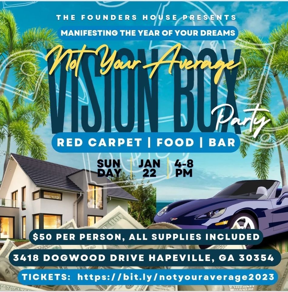Vision Board Party : Not Your Average Vision Board Party at TFH: The ...