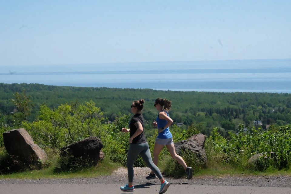 Bridging the Gap Womens 10 Mile at Duluth,MN on 8th October, 2022