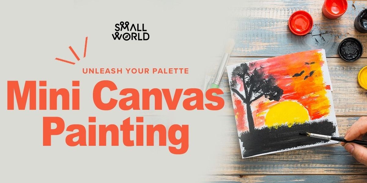Mini Canvas Painting at Third Wave Coffee, HSR Layout: Bengaluru ...