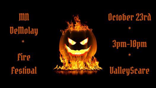 MN DeMolay Fire Festival at ValleyScare! at Valleyfair-Entrance ...