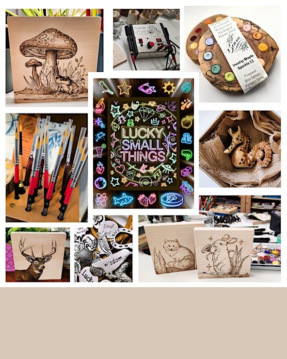 Intro to Wood Burning aka Pyrography for Beginners -Level 1 at cSPACE ...