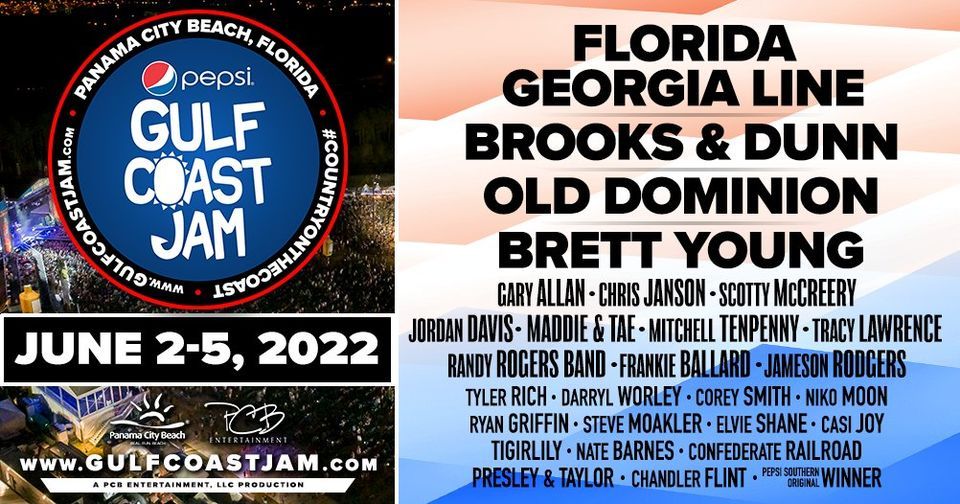Pepsi Gulf Coast Jam 2022 at Frank Brown Park, Panama City on 2nd June ...